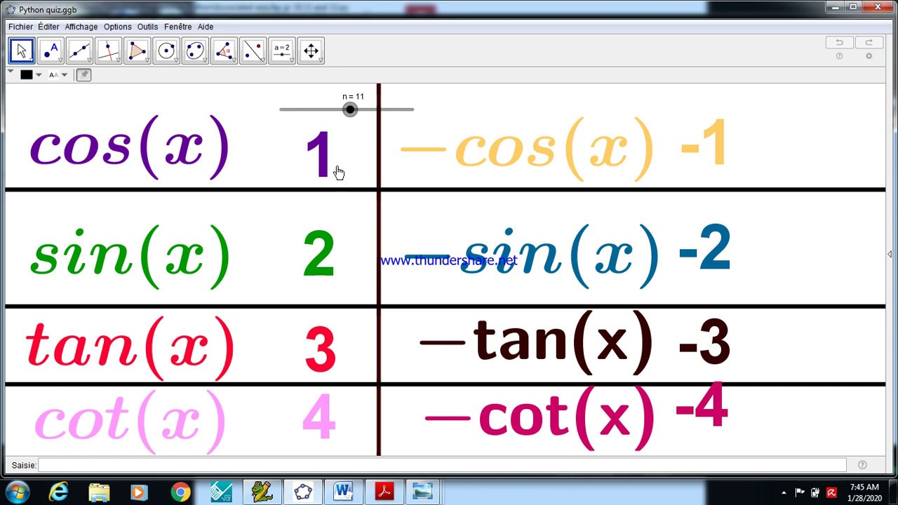 QUIZ ASSOCIATED ARCS on Python - YouTube