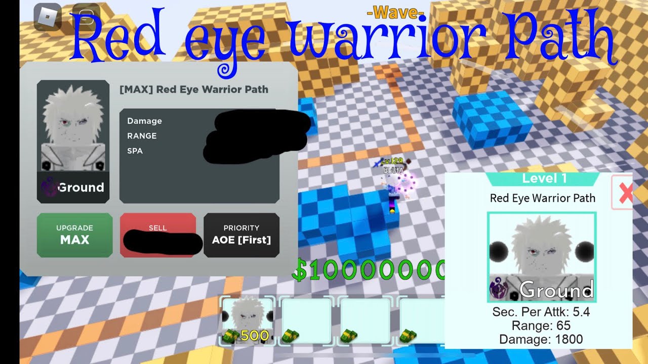 Red eye warior path(obito 6 path) ASTD - YouTube