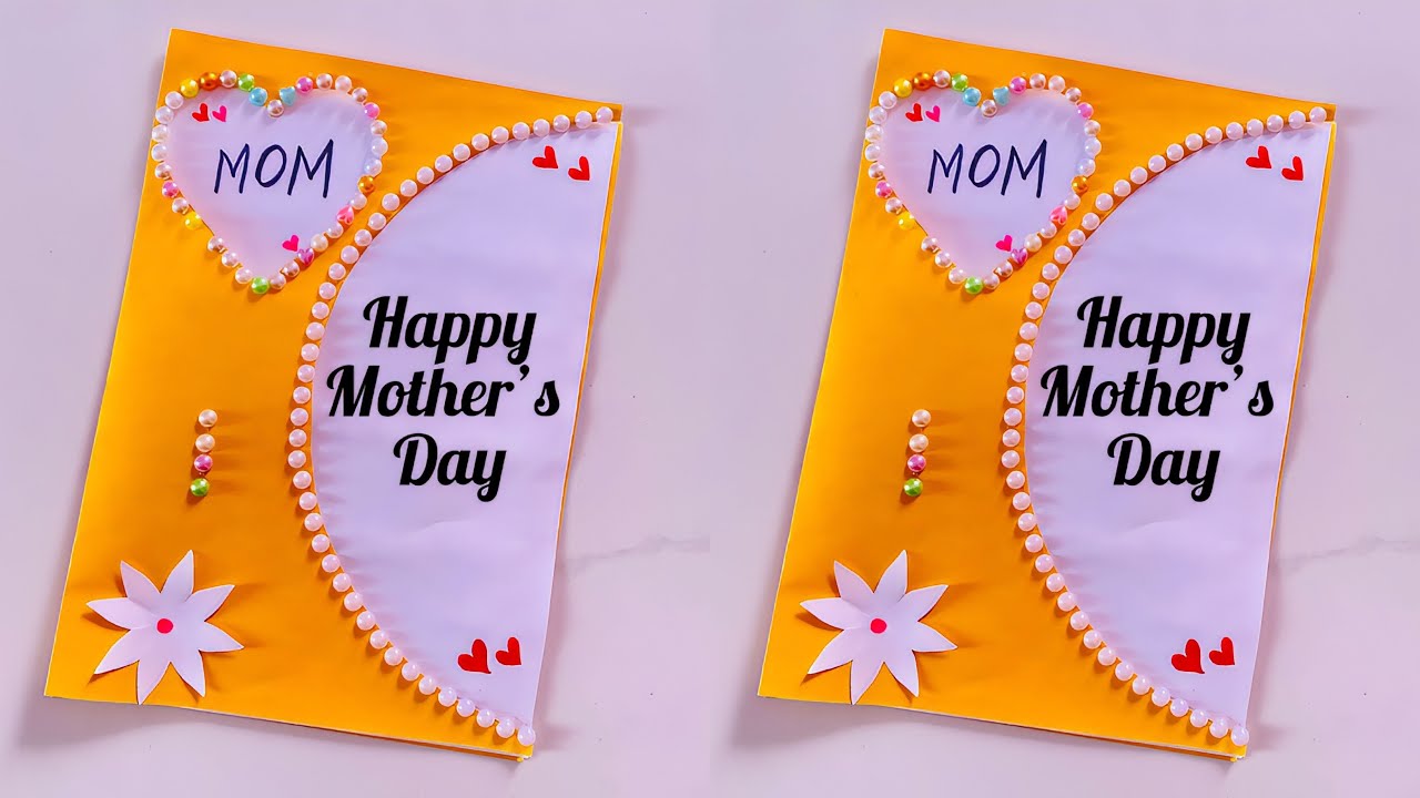 How to make best mothers day card | easy and beautiful mothers day ...