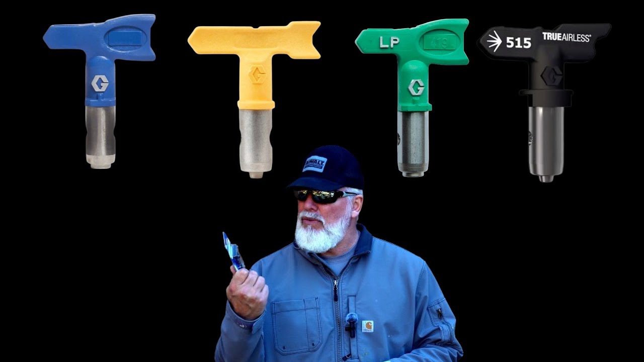 Select the Appropriate Airless Sprayer Gun Tips Easily in 2025 #graco # ...