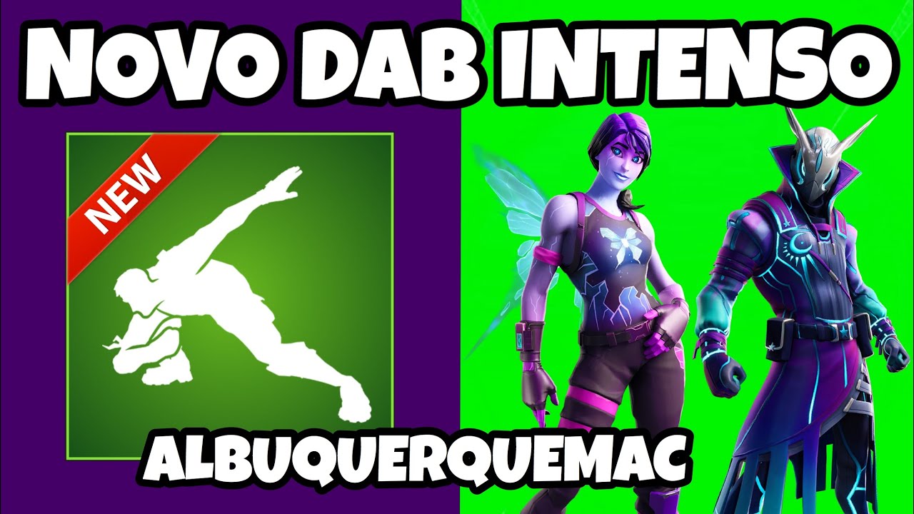 DAB INTENSO FORTNITE NOVO GESTO! SKIN SONHO E LUMINOS! NOVA LOJA ...