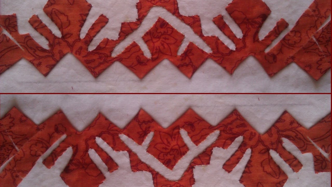 Applic Work Tutorial; Advance Aplic; Border Pattern 1 - YouTube