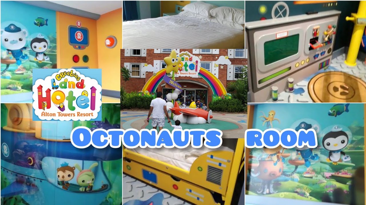 Octonauts Theme Room in CBeebies Land Hotel. Octonauts Room tour in ...