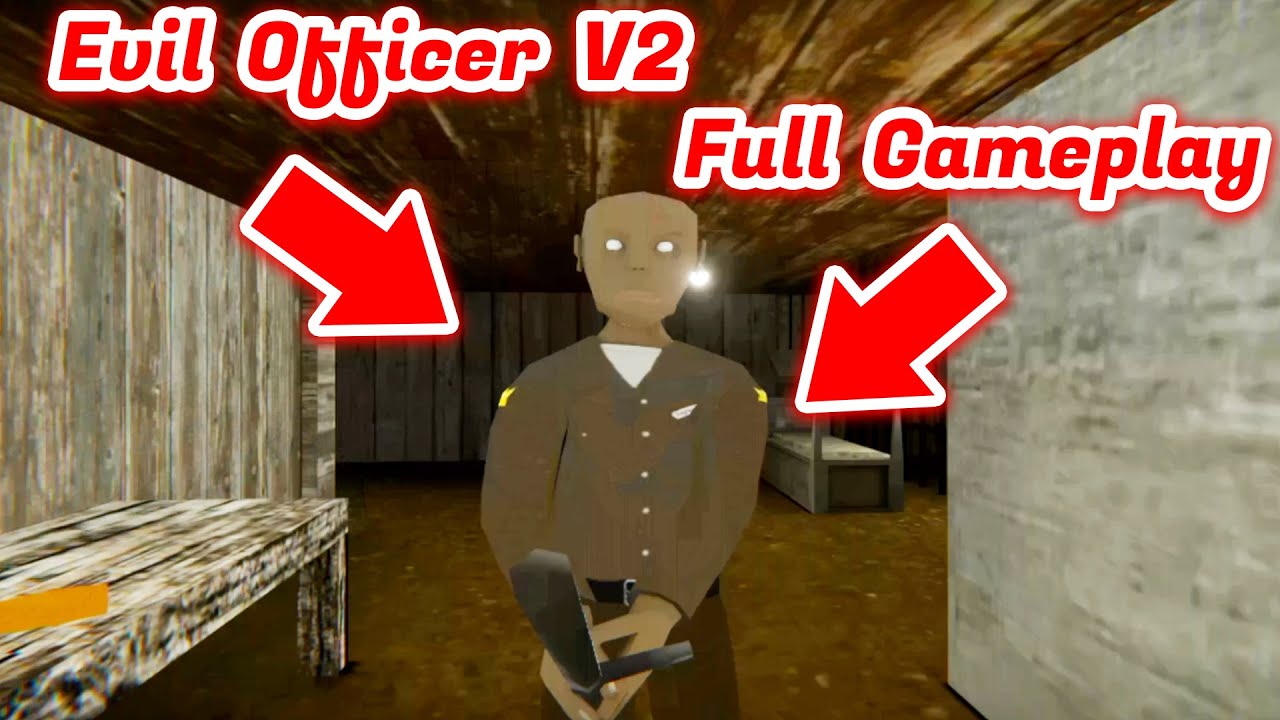 Evil Officer Got New Dress - Evil Officer V2 Full Gameplay - YouTube