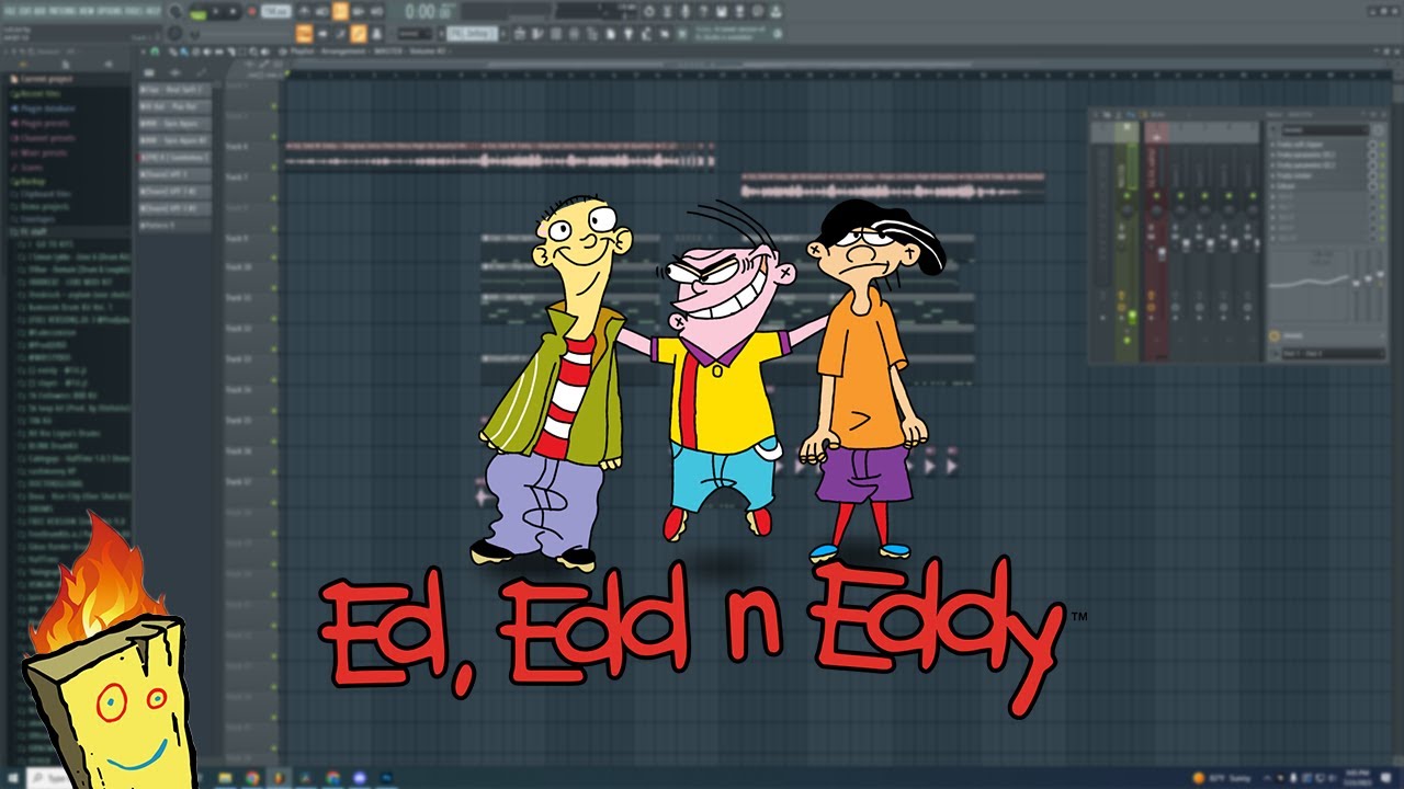 How I Made A CRAZY Ed Edd N Eddy Type Beat - YouTube