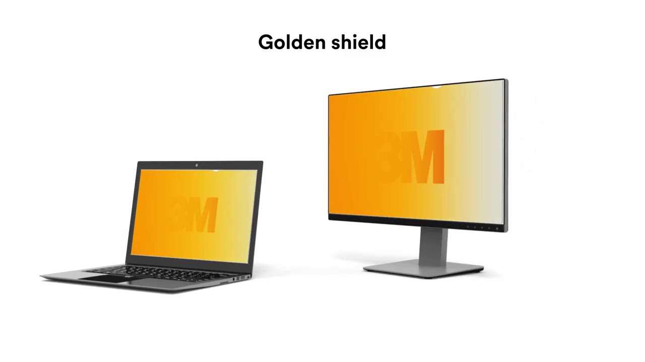 3M Brand Gold Privacy Filters for Monitors and Laptops - YouTube