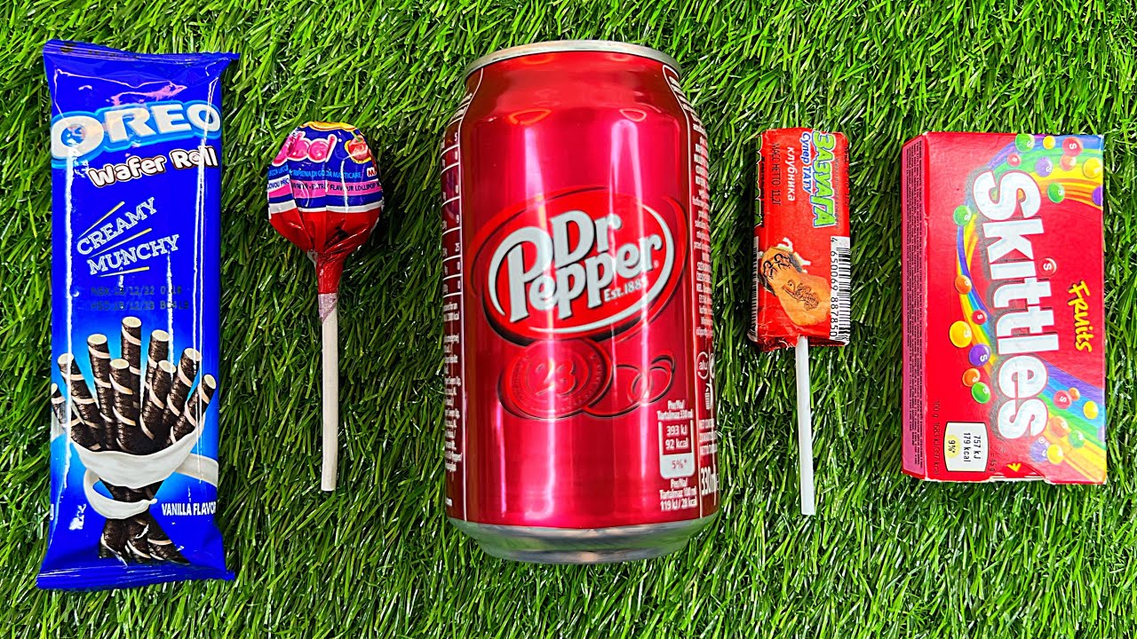 🍭Learn Colors Lollipops. Yummy Rainbow Lollipops ASMR Rainbow Dr Pepper ...