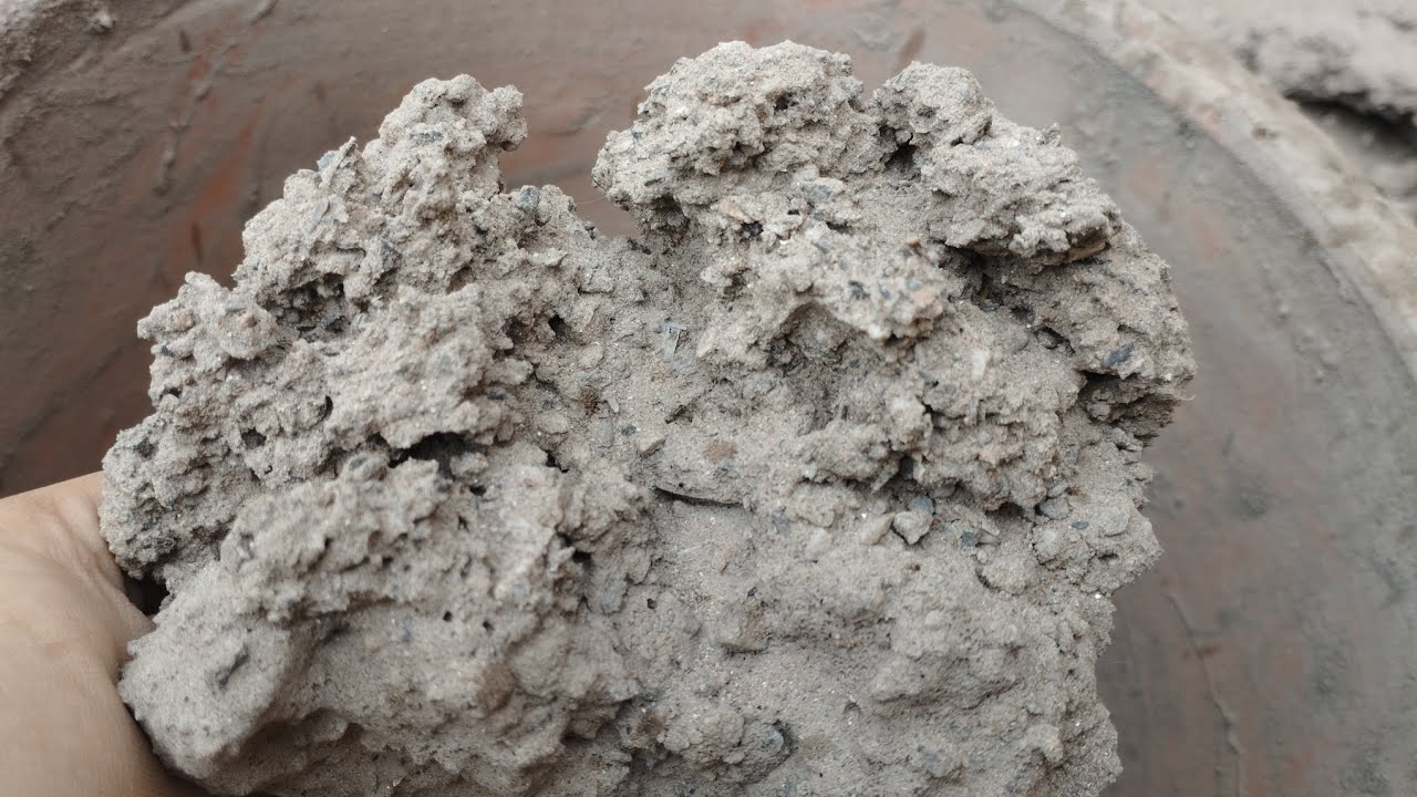Charcoal Ashes Claypot in Clay pot #sandcementasmr #crumbling # ...