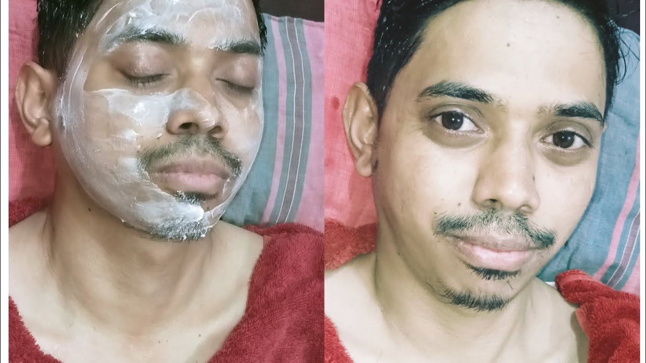 How to do men's facial at home /gold kit /facial tutorial for/Gents ...
