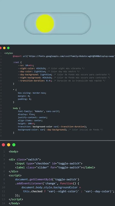 Animation Day Night Css Shorts Desarrolladorweb Programacion Desarrolloweb Youtube