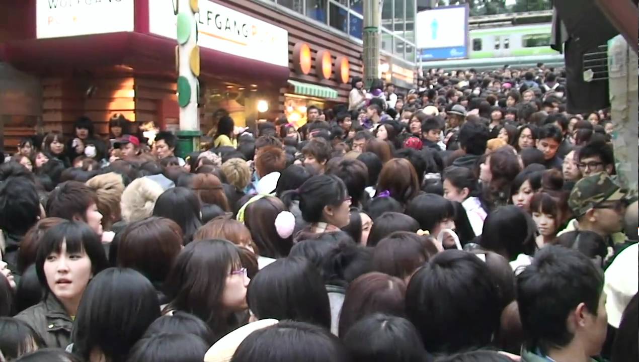 Takeshita Dori Street Panic (Sony HD Vid Camera-update) March 26, 2010 ...