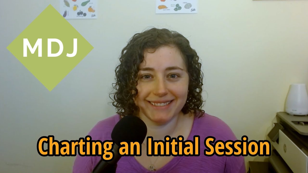 Charting for an Initial Counseling Session - YouTube