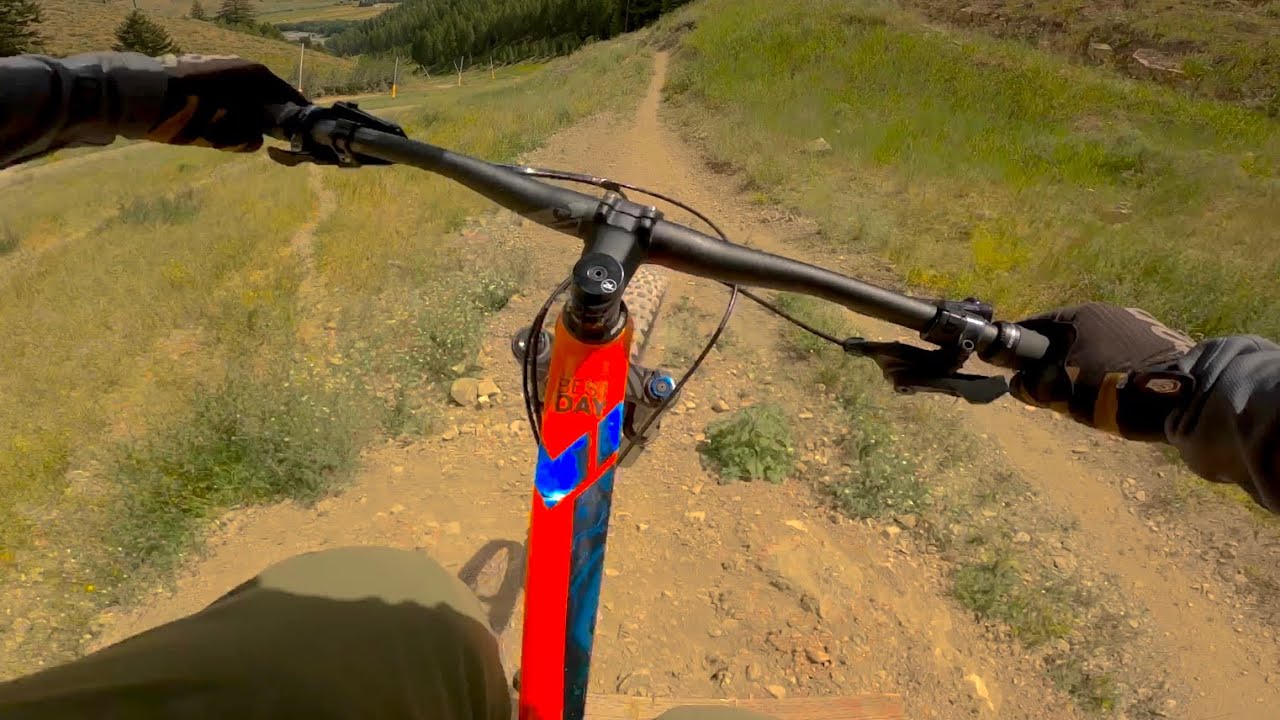 Sun Valley Bike Park: pale rider (black diamond) - YouTube