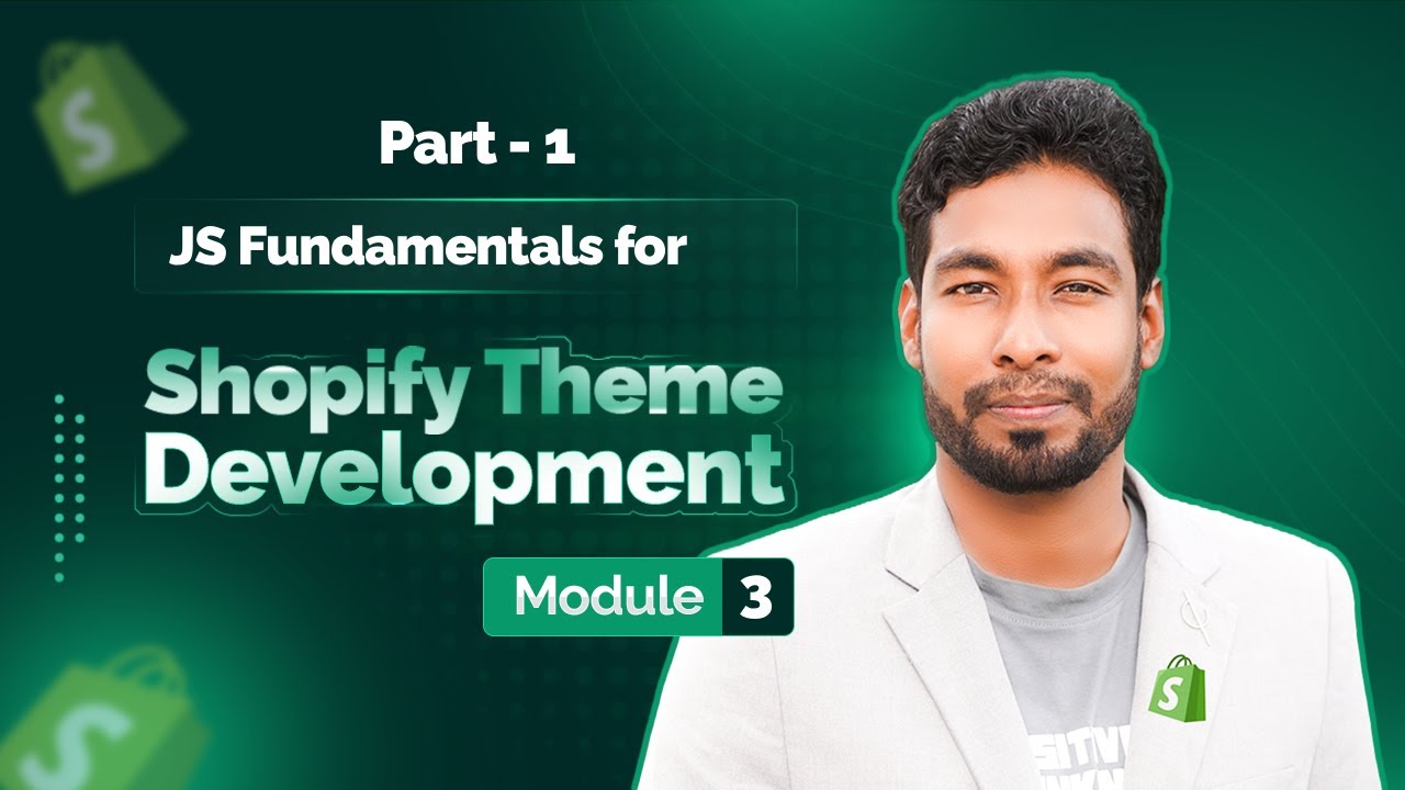 JavaScript Fundamentals for Shopify Theme Development - Part 1 - YouTube