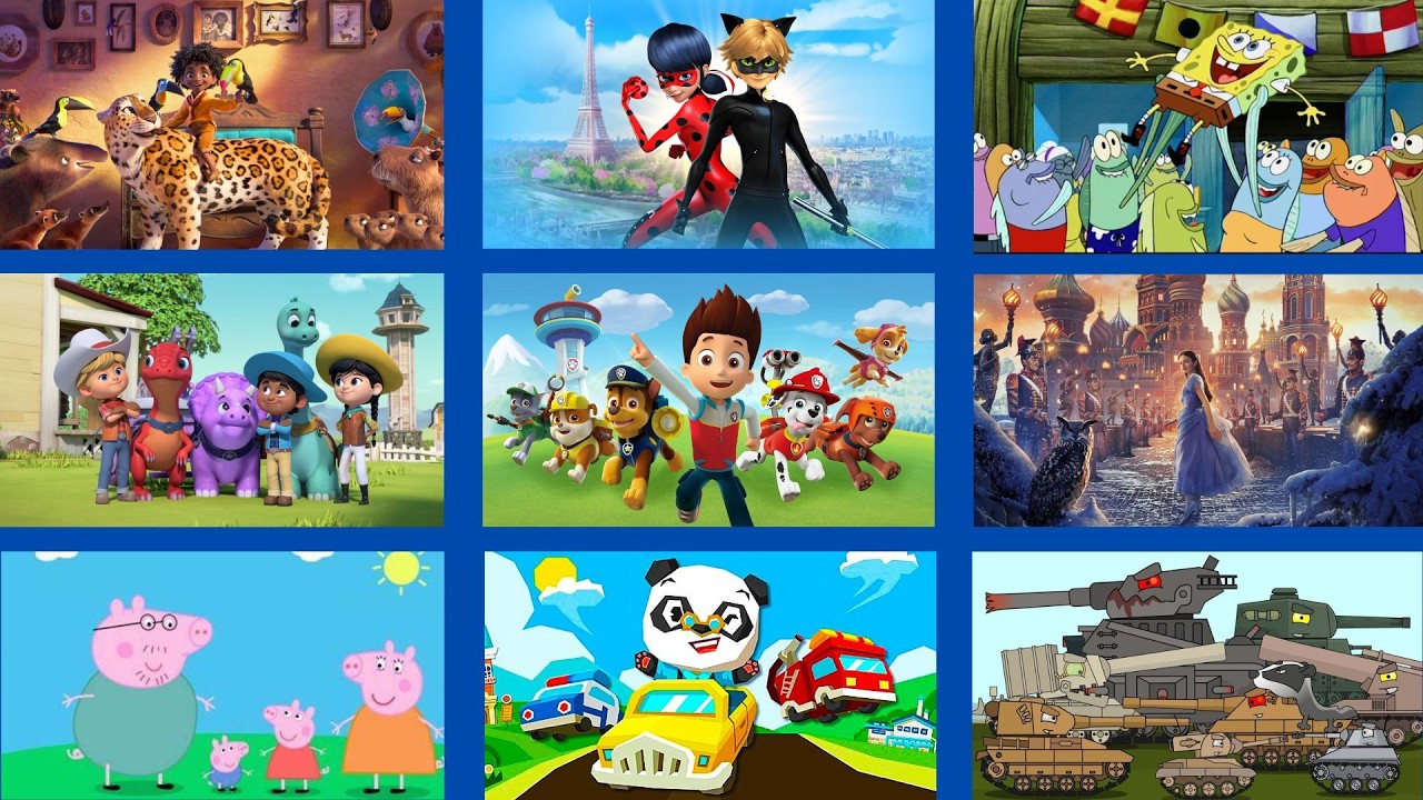 Лучшие мультфильмы 2024. Топ 10 мультиков для детей - YouTube