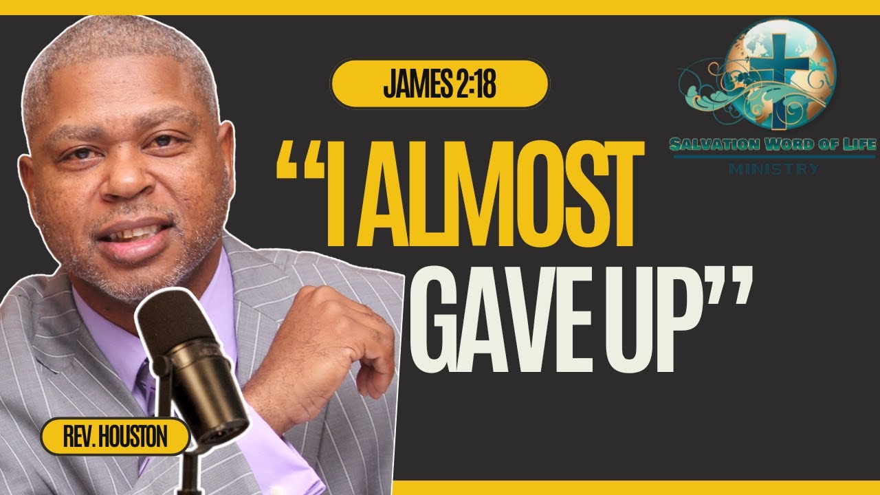 "I Almost Gave Up" - Rev. Houston - YouTube