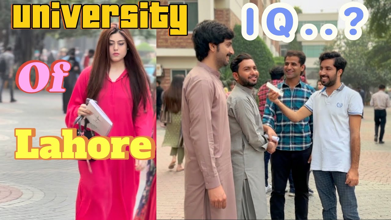 IQ..? Mind test prank in University of lahore🤯 | funny replies😂 - YouTube