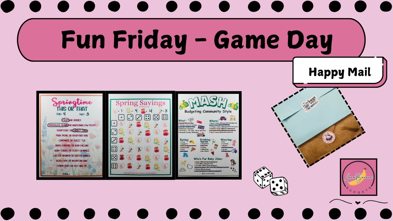 Fun Friday || Games || Happy Mail - YouTube