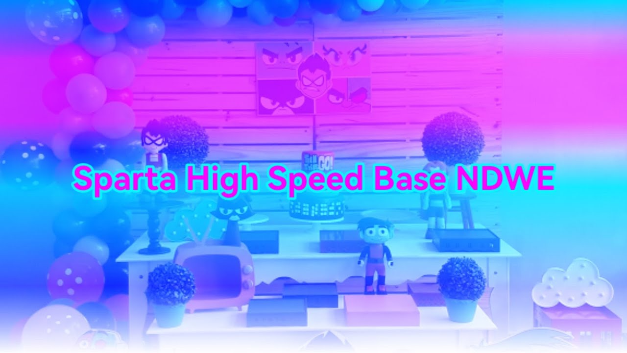 (Mashup) (New Base) Sparta High Speed Base NDWE (Gift For @zozey-wz1rz ...