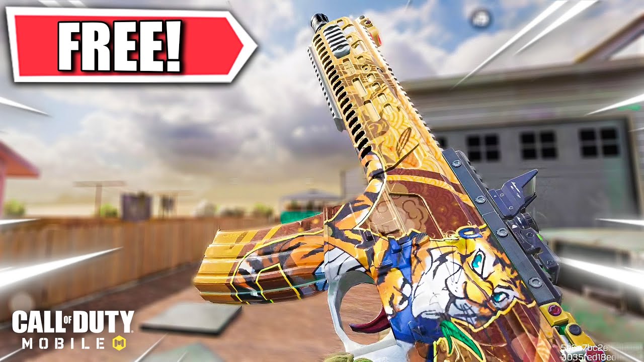 *NEW* How to get FREE M13 - Cool Tiger skin in COD MOBILE! - YouTube