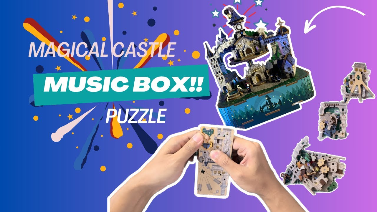 Magical castle music box puzzle - YouTube