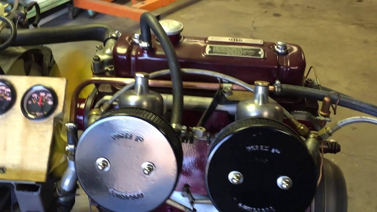 1600 CC MGA MOTOR - YouTube