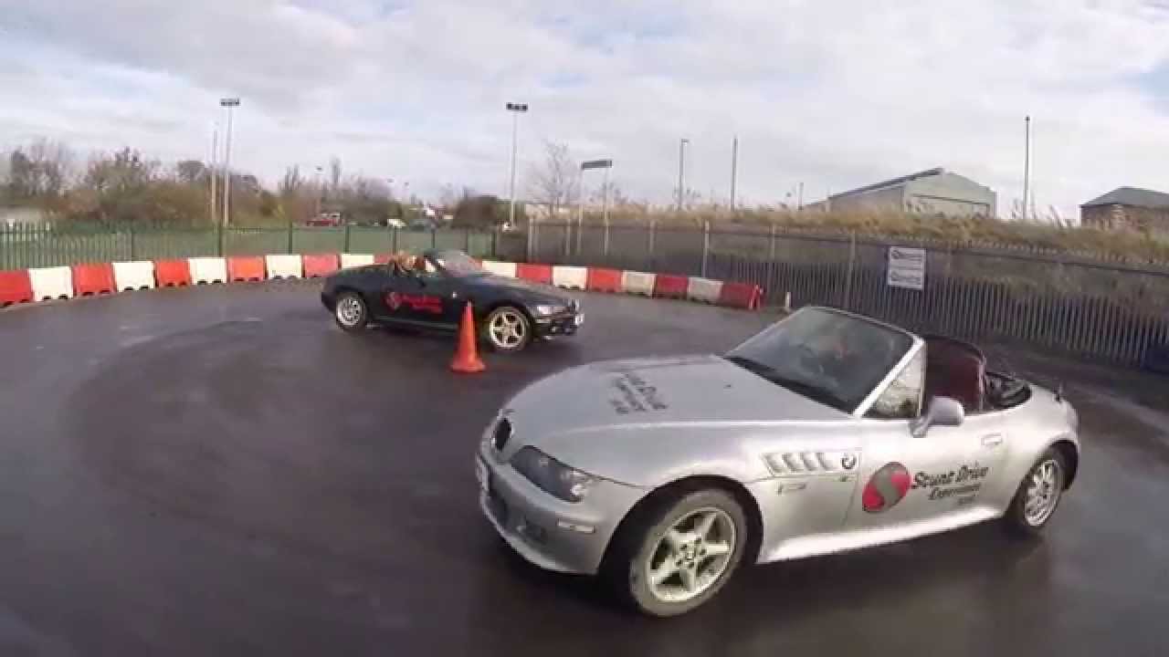 Double Donuts at Stunt Drive Experience - YouTube
