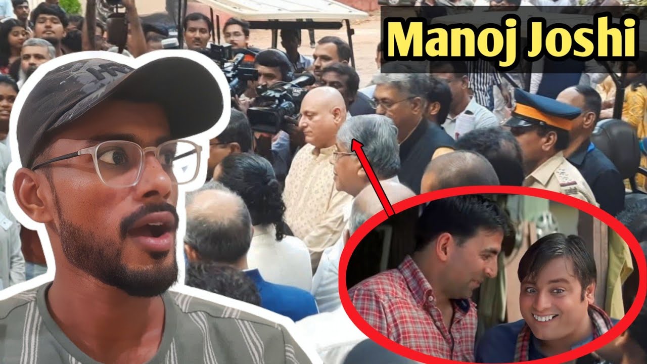 Manoj Joshi Ko College Me Dekha...😍 || Virendra Jadhav Vlog || - YouTube
