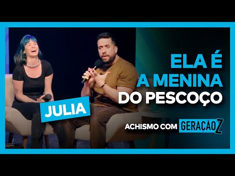 A JULIA JÁ ERA DANÇARINA ANTES DO TIK TOK | #ACHISMOS COM GERAÇÃO Z