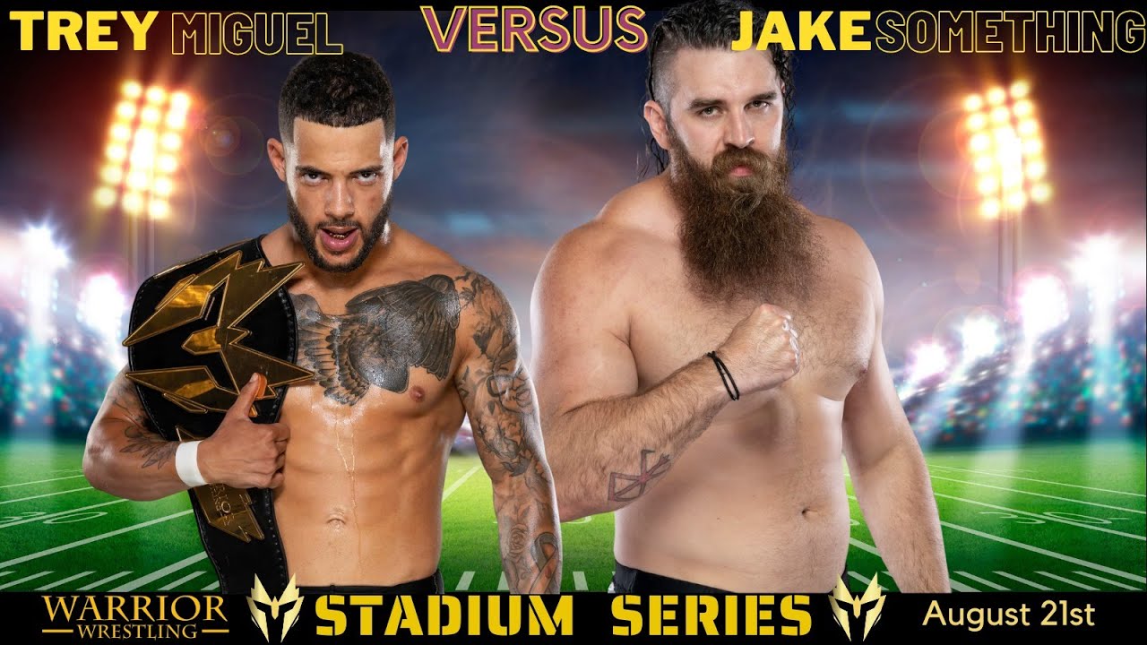 Warrior Wrestling Ringside Films - Trey Miguel vs Jake Something ...