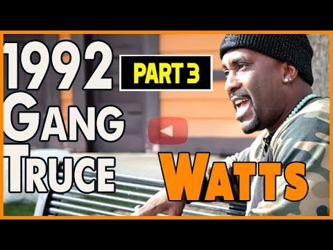 Daude Sherrills on formation of 1992 Gang Truce in Watts prior to LA ...