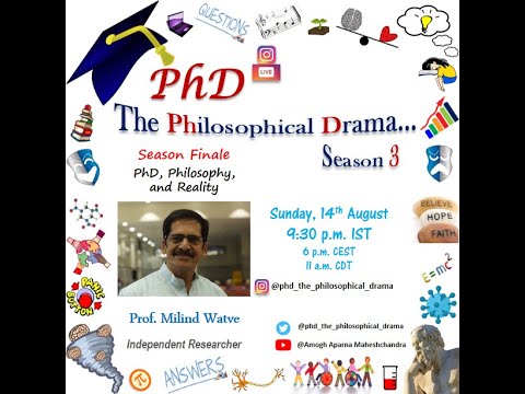 PhD - The Philosophical Drama | S 3 Finale | Story 15 | Prof Milind ...