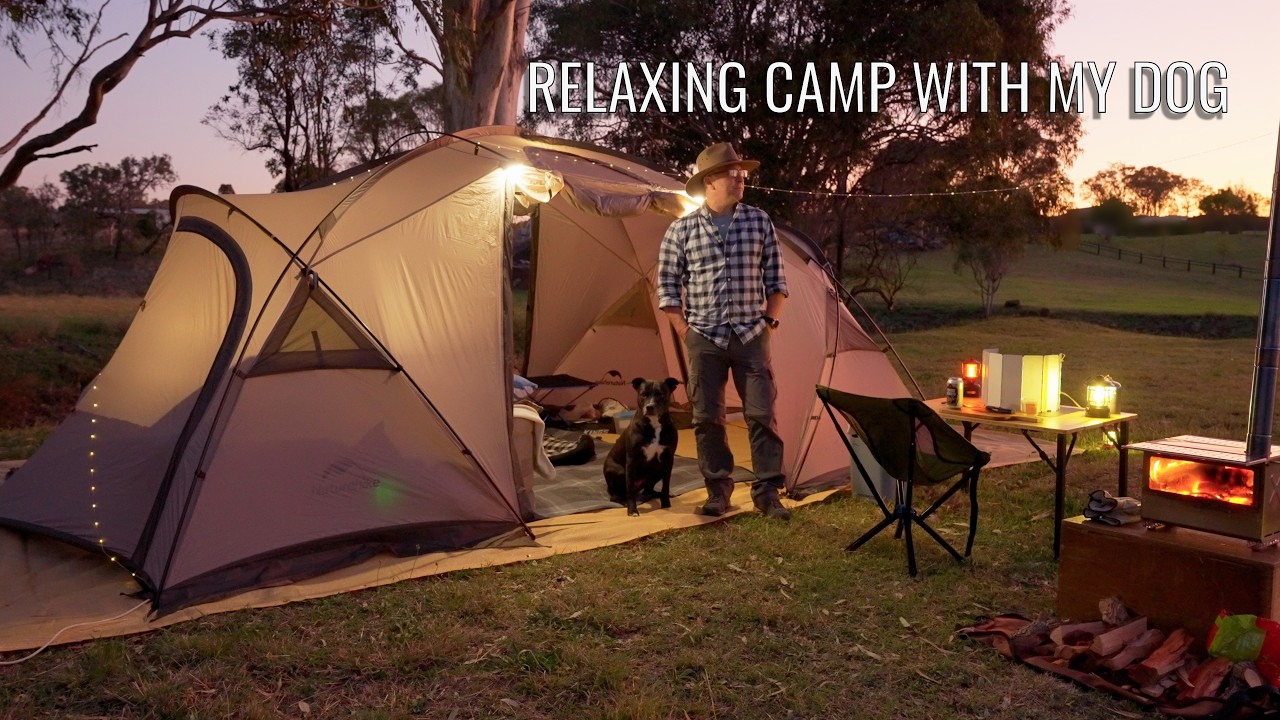 ASMR CAMPING: Sounds of the Great Outdoors - YouTube