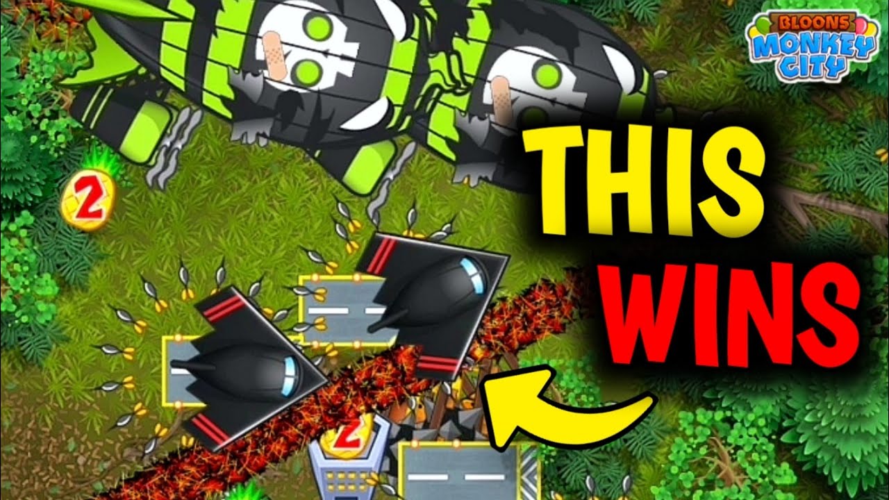 How I Used GROUND ZERO and SPIKE STORM in Bloons Monkey City... 🐵 - YouTube