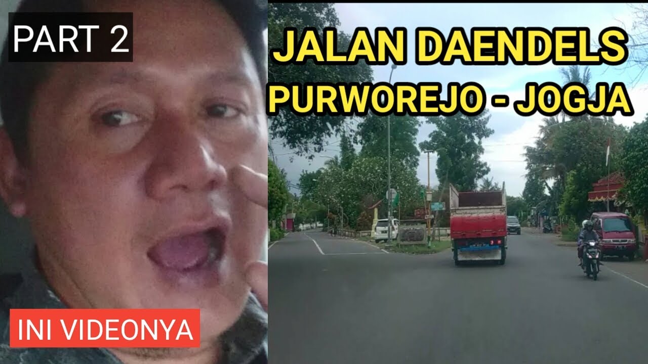 Jalan Daendels Purworejo Menuju Jalan Daendels Yogyakarta ( Daendels ...