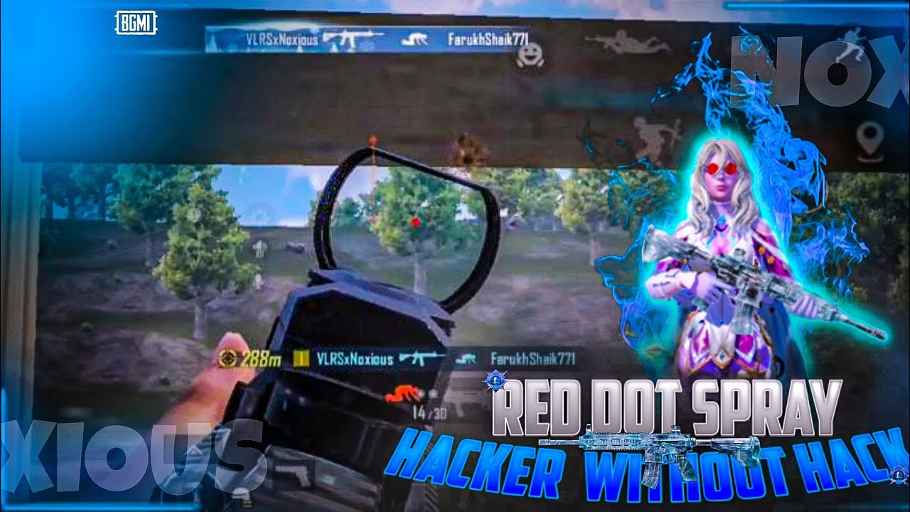 Red dot spray, just look recoil.#bgmi #bgmiindia #bgmivideos # ...