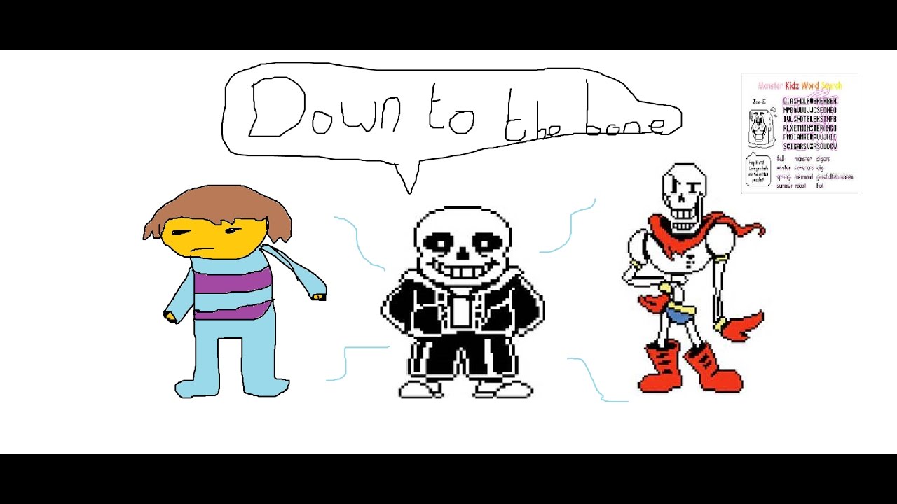 UNDERTALE PART5 Down to the Bone - YouTube