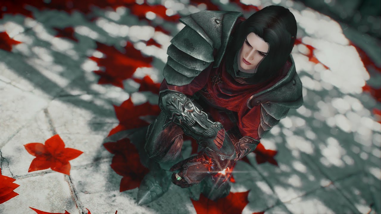 [SkyrimSE MOD] HDT-SMP Volkihar Knight - YouTube
