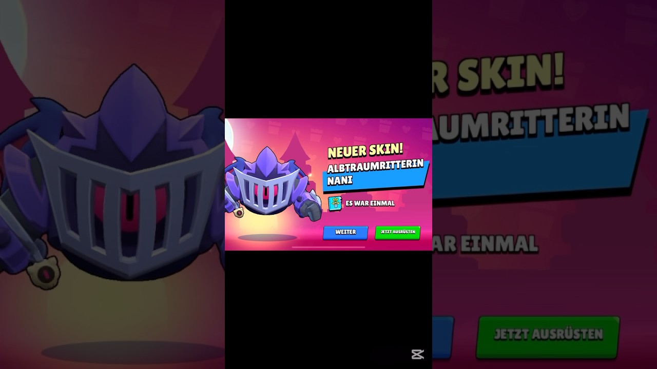 Knightmare Nani👿 #shorts #brawlstars #nani #halloween - YouTube