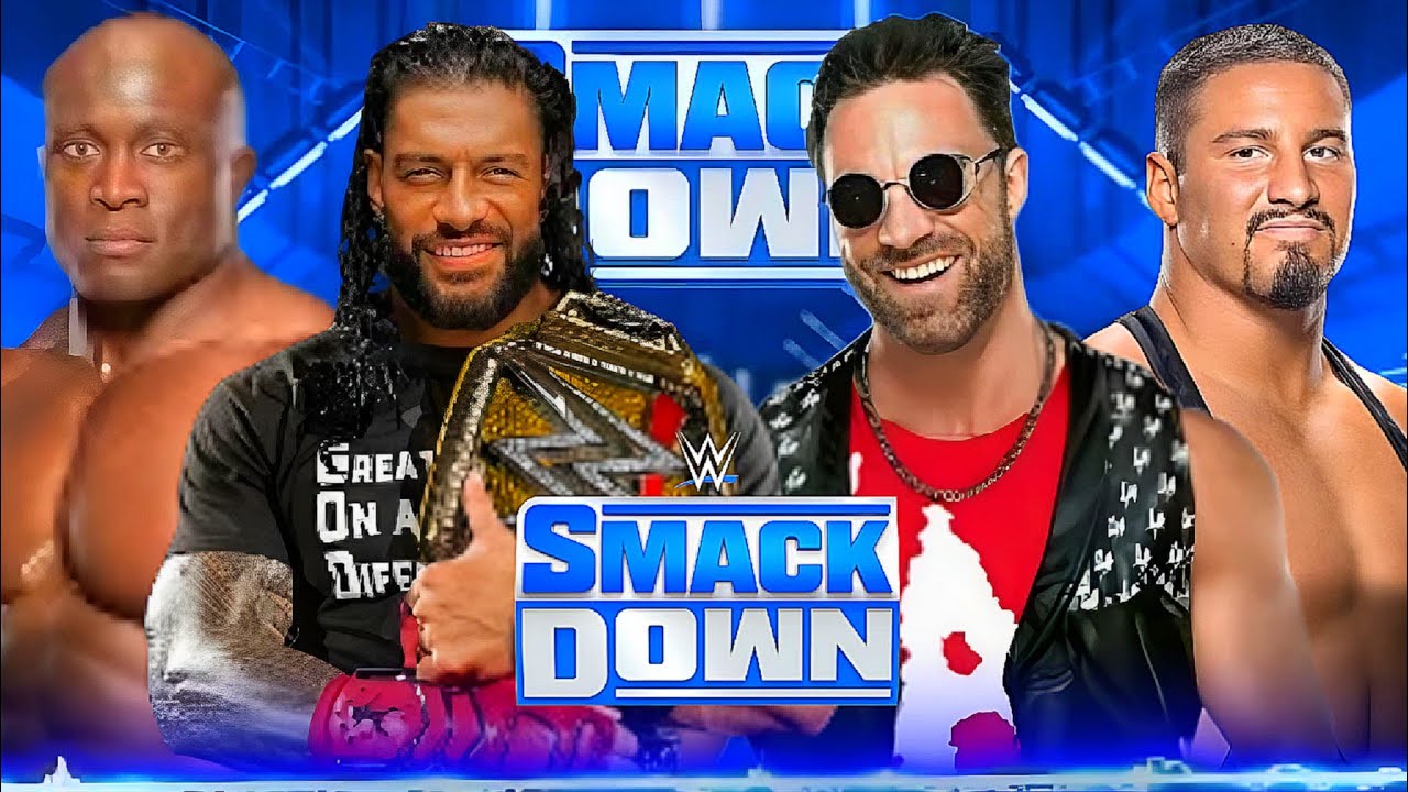 Roman Reigns & Bobby Lashley vs LA Knight & Bron Breakker Full Match ...