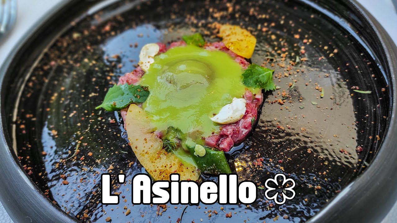 Cena al Ristorante L'ASINELLO, Una Stella Michelin ⭐ in Toscana - EP 3 ...