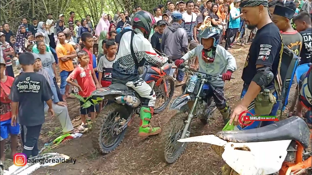 joki motor trail cilik nekat masuk zona extrime jalur trabas ponorogo ...