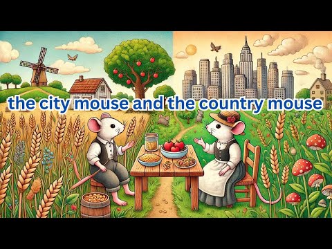 The city mouse and the country mouse "Children's Story" |English ...
