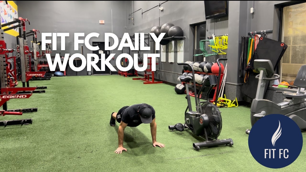 Bike and push ups | FIT FC Daily Workout - YouTube