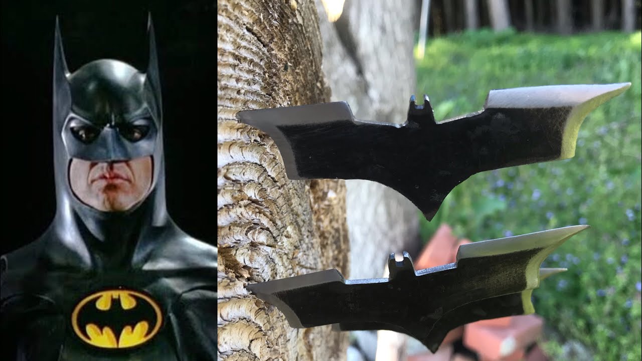 How To Make Batman Batarang - YouTube