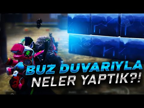 BUZ DUVARIYLA BUNLAR YAPILIYOR MUYMUŞ?! [PUBG Mobile]