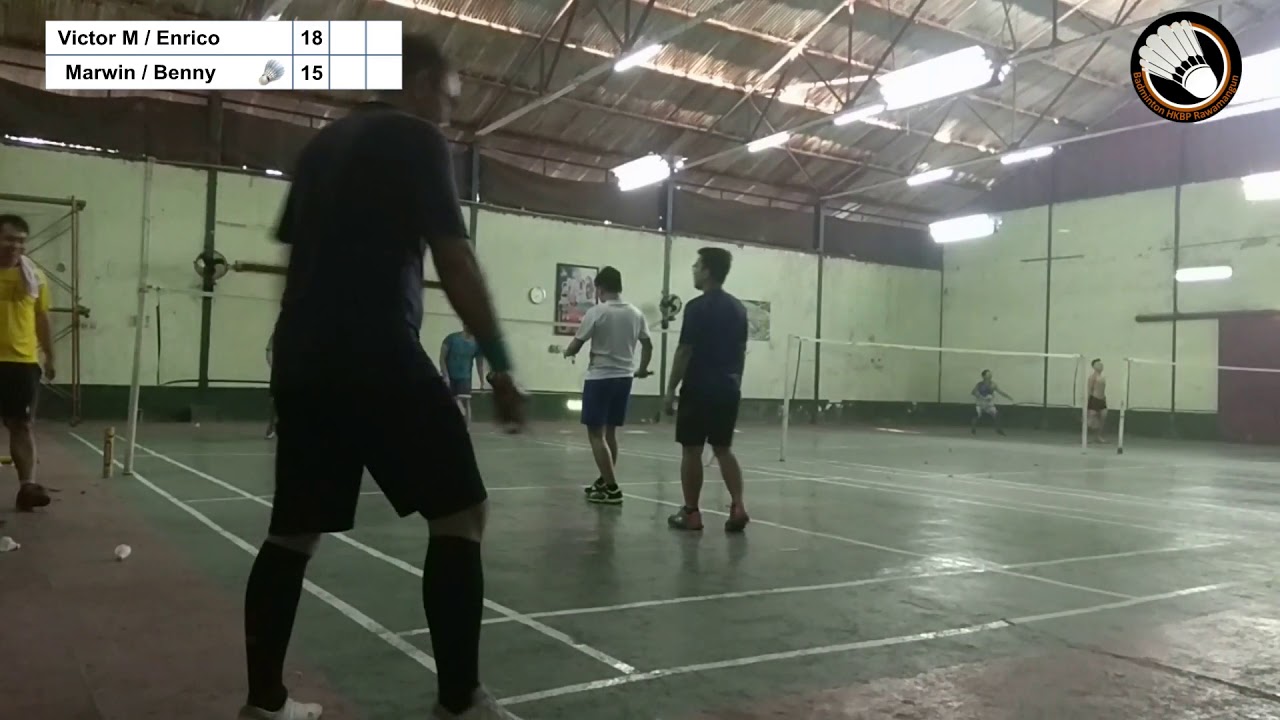 Badminton, 20-06-2020, Victor M / Enrico vs Marwin / Benny - YouTube