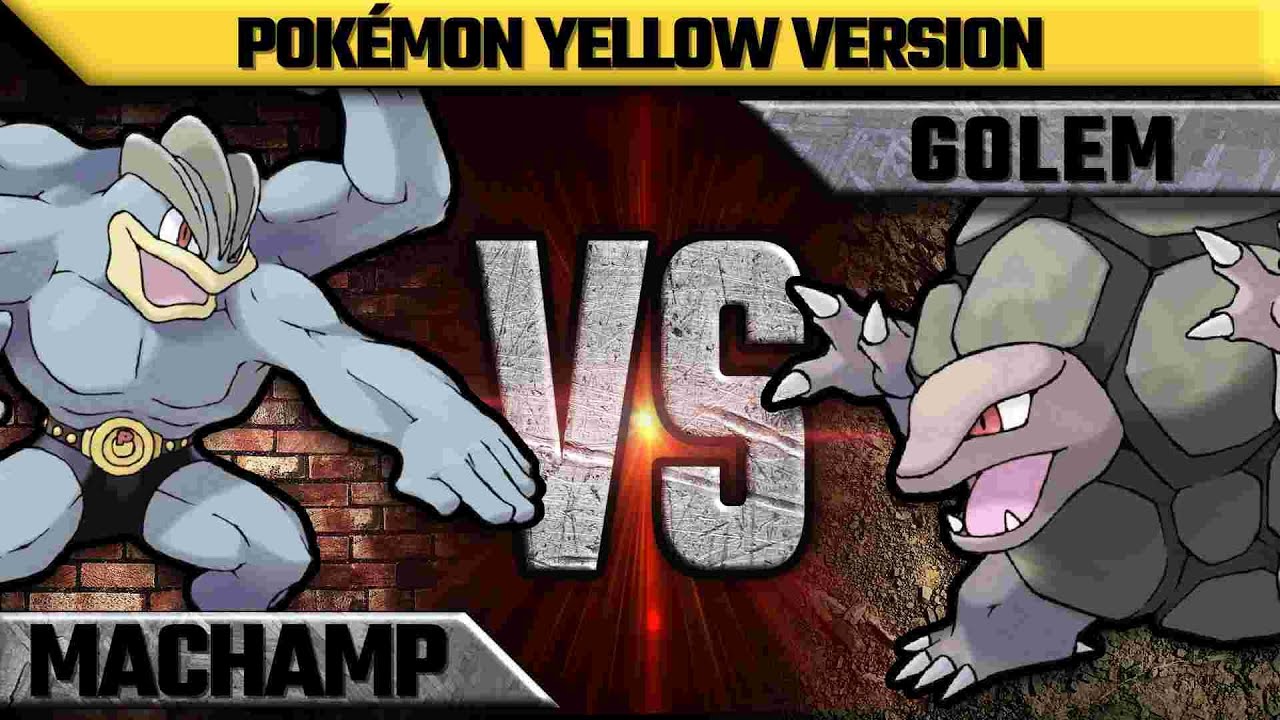 Machamp Vs Golem Solo Playthrough Race Are 2 Arms Enough Youtube