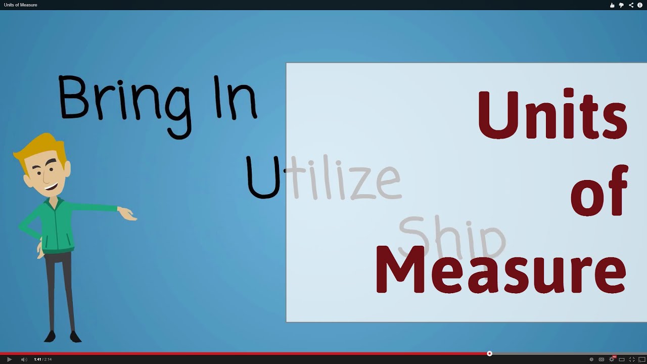Units of Measure - YouTube