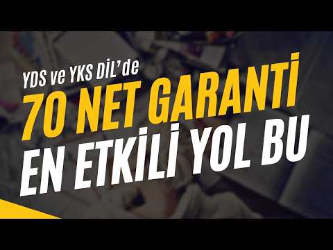 5 ADIMDA YDS'DE BAŞARININ SIRRI | YDS'ye Nasıl Hazırlanmalıyım?